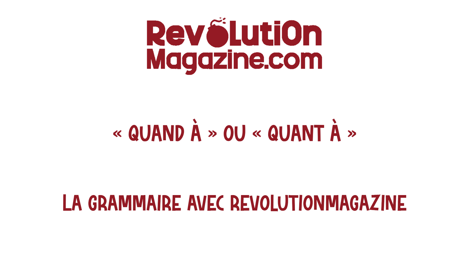 « quand à » ou « quant à » : Comment l'écrire correctement